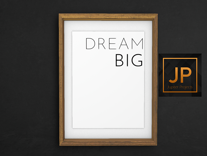 Second Life Marketplace - 21.DD Arthouse Dreams Dream Big Frame Boxed